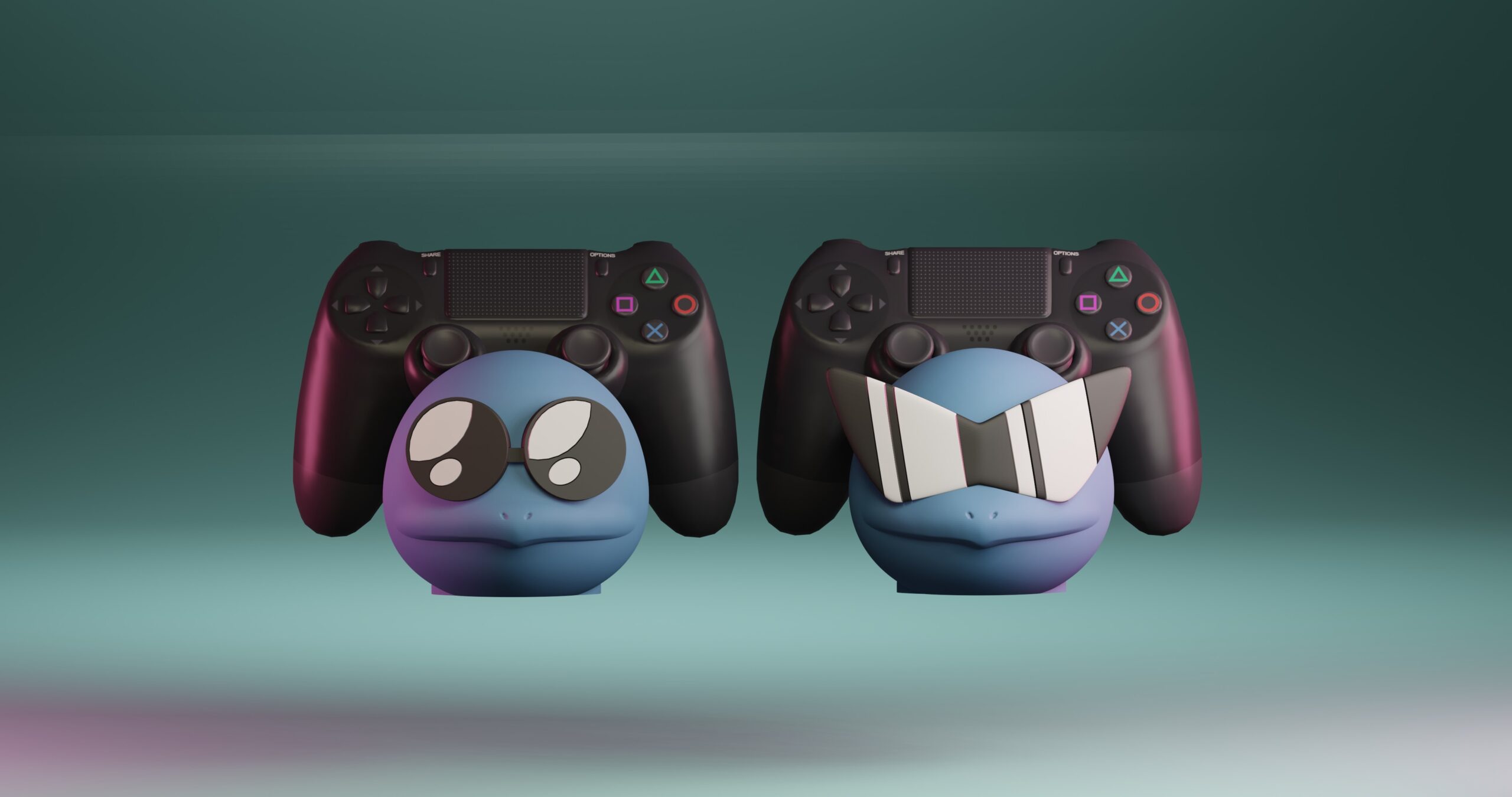 Squirtle Controller Stand for Xbox & Playstation - India PolyParadise.in