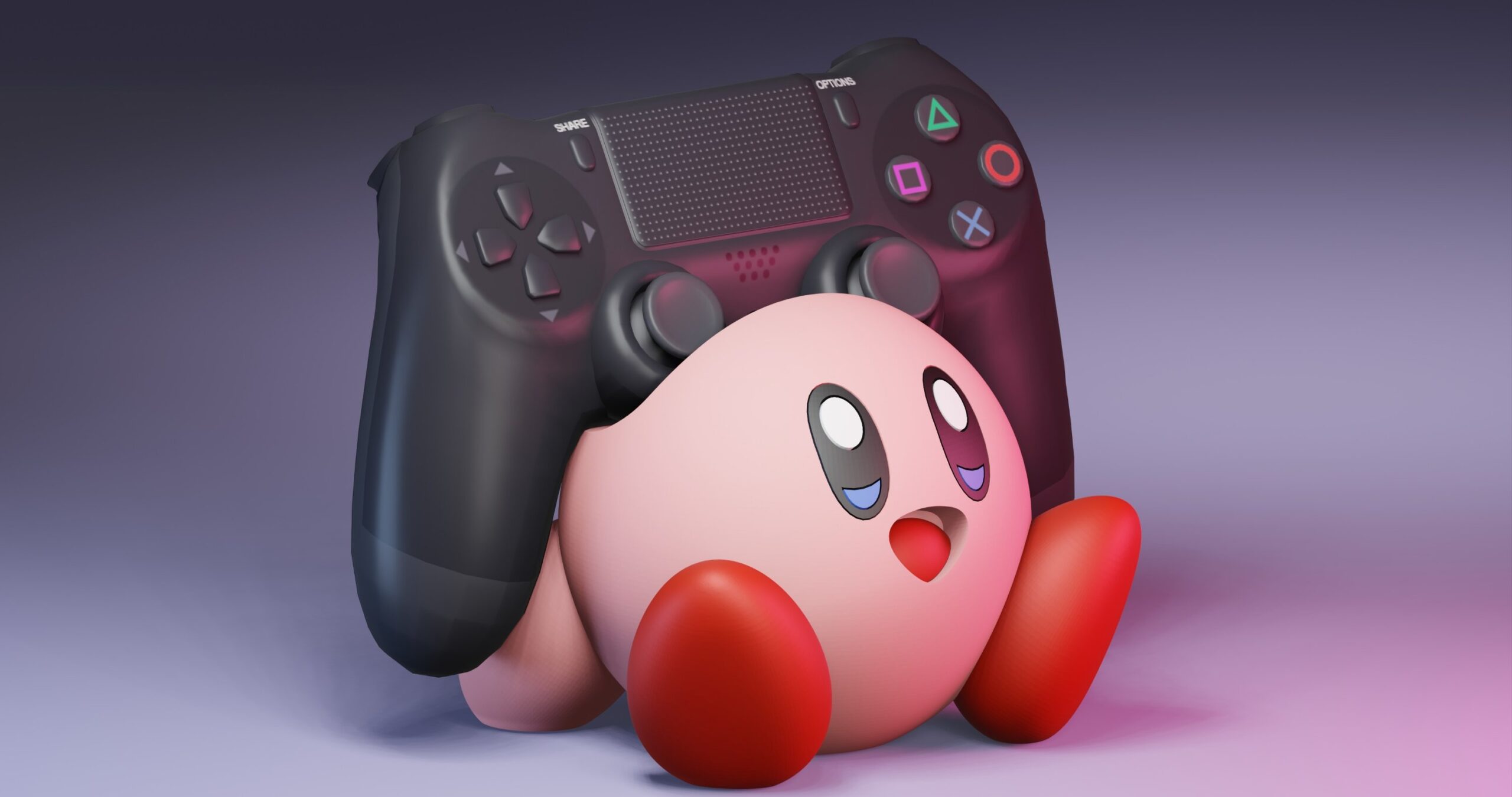 Kirby Controller Stand for Xbox & Playstation – PolyParadise.in