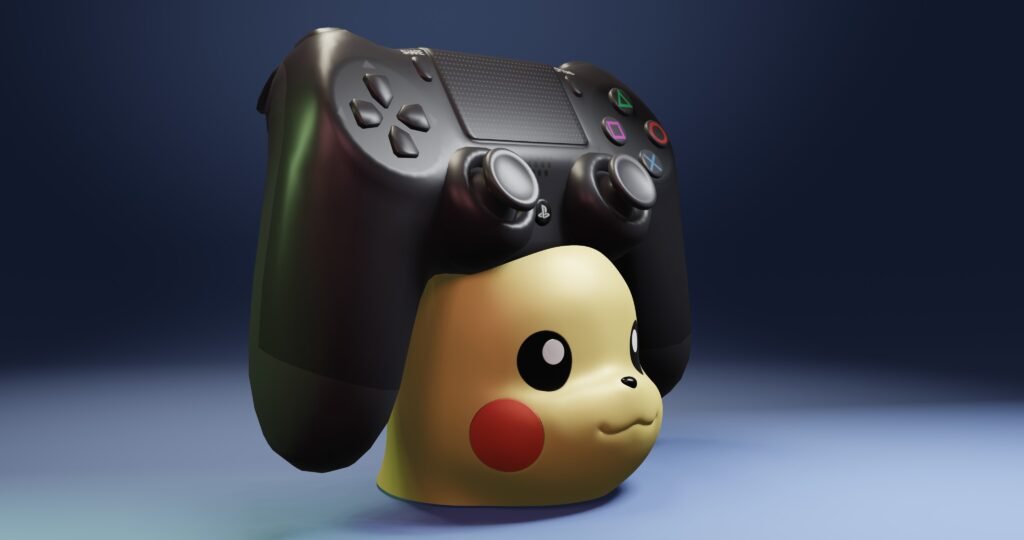 Pikachu Controller Stand for Xbox & Playstation – PolyParadise.in