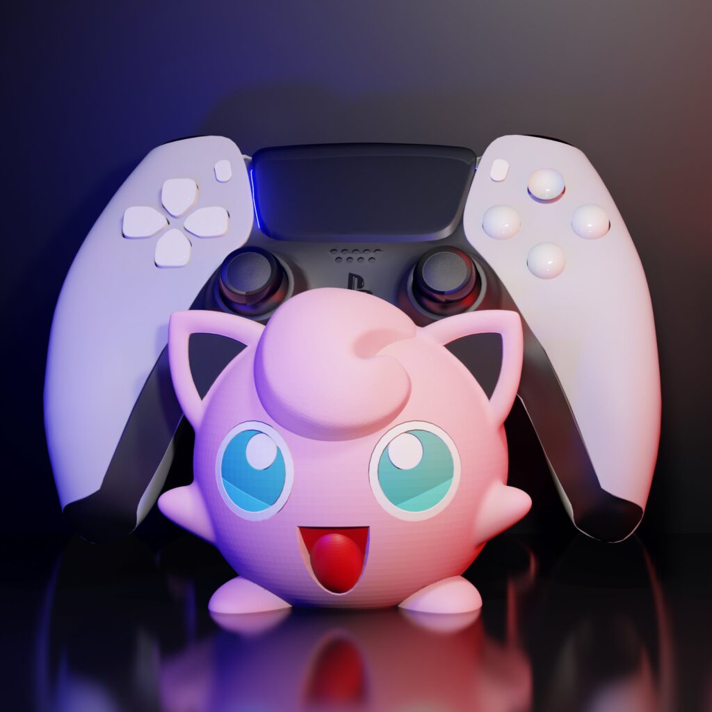 Jigglypuff Controller Stand for Xbox & Playstation – PolyParadise.in