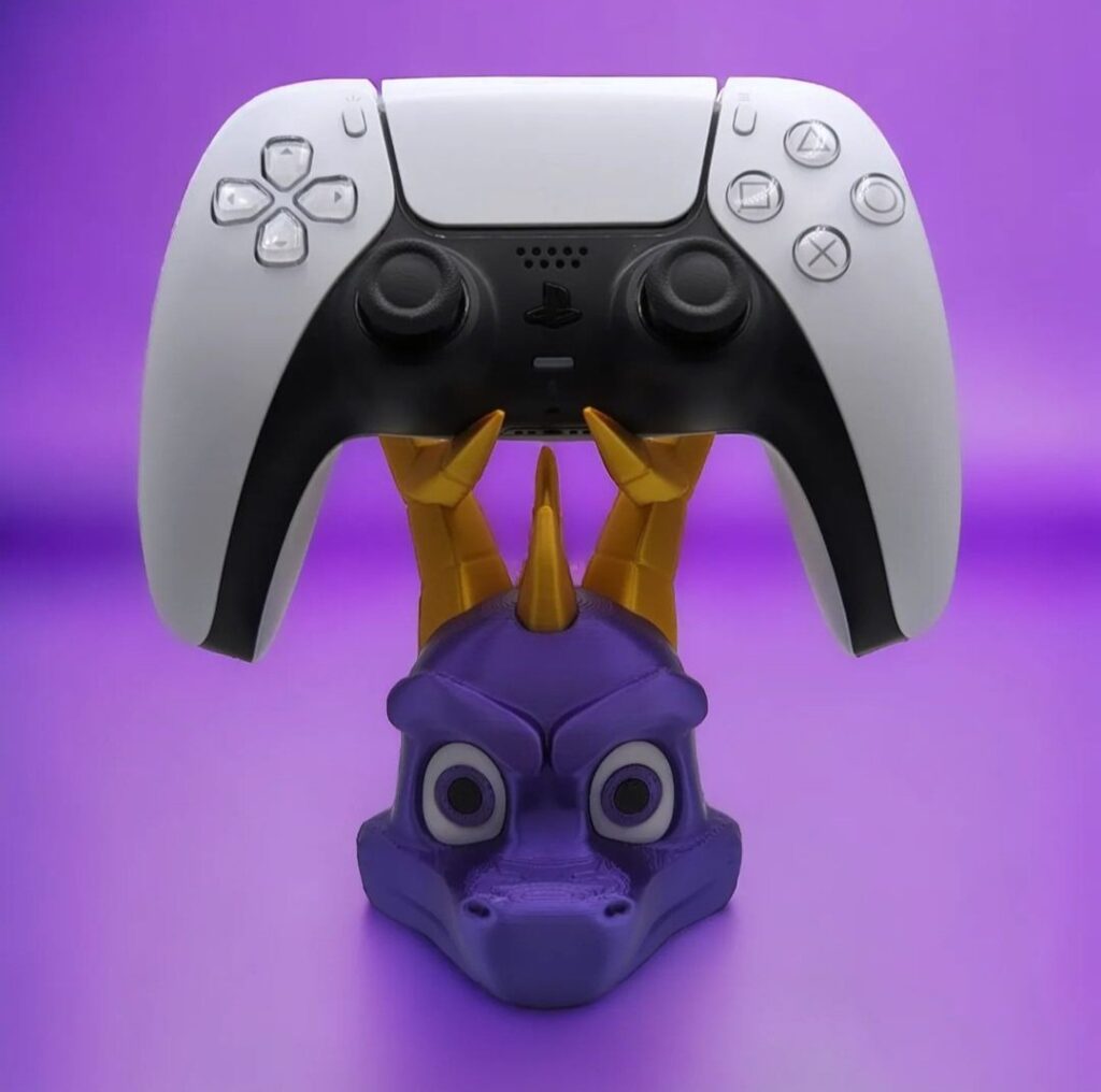 Spyro Controller Stand for Xbox & Playstation – PolyParadise.in