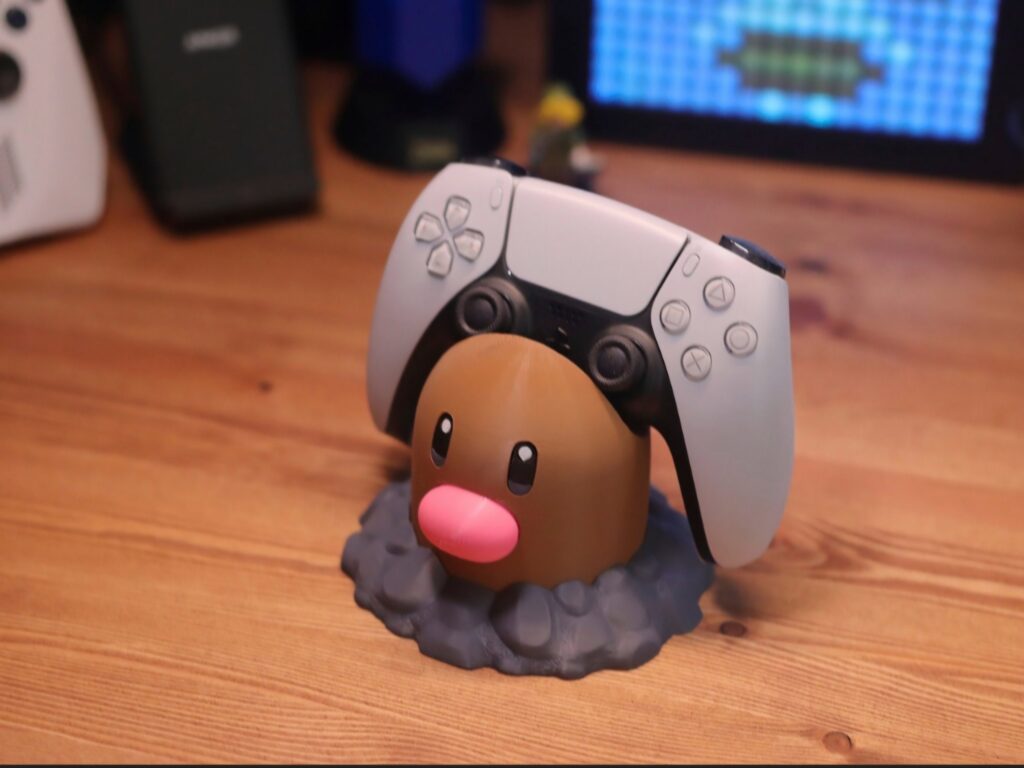 Diglett Controller Stand for Xbox & Playstation – PolyParadise.in